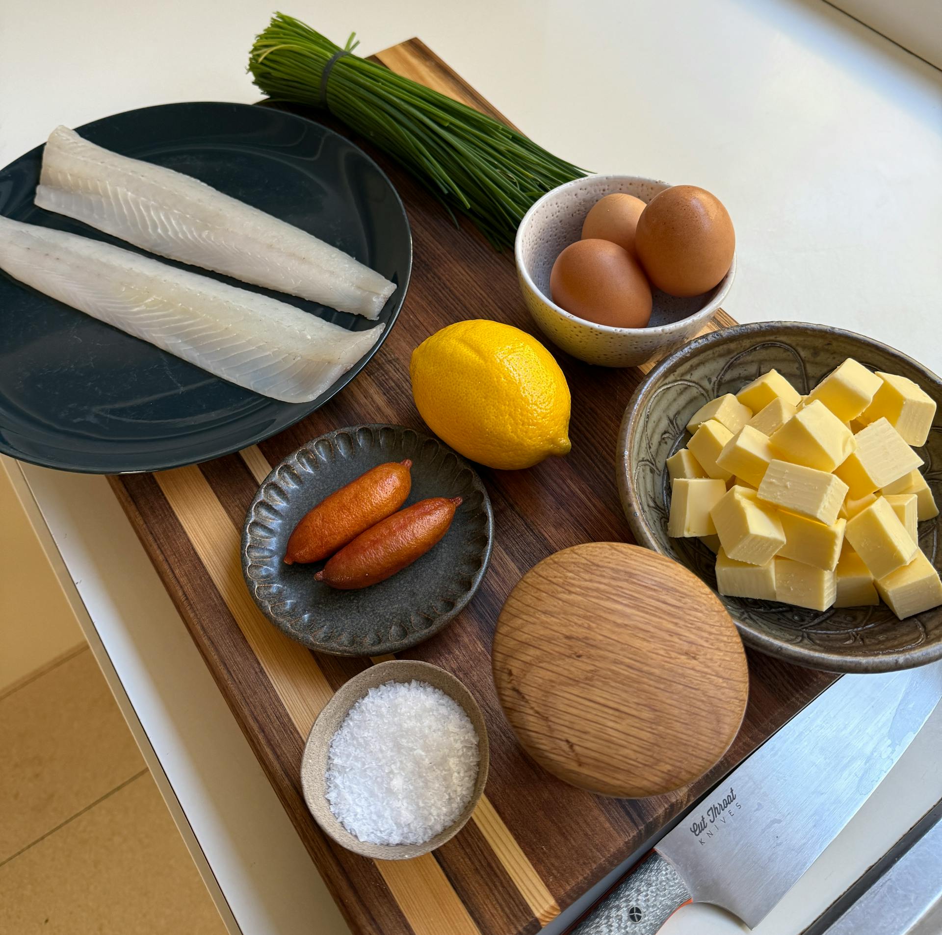Attica - Recipe: King George Whiting in Egg Batter with Finger Lime ...